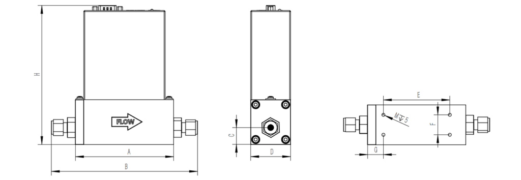 FDC-340 Series Mass Flow Controller and Meters - Biosflows