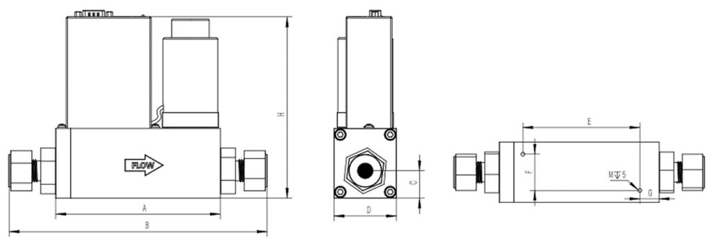 FDC-360 Series Mass Flow Controller and Meters - Biosflows